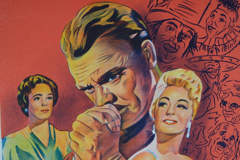 Man of a Thousand Faces '1957' Vintage Original Poster Linen Backed For ...