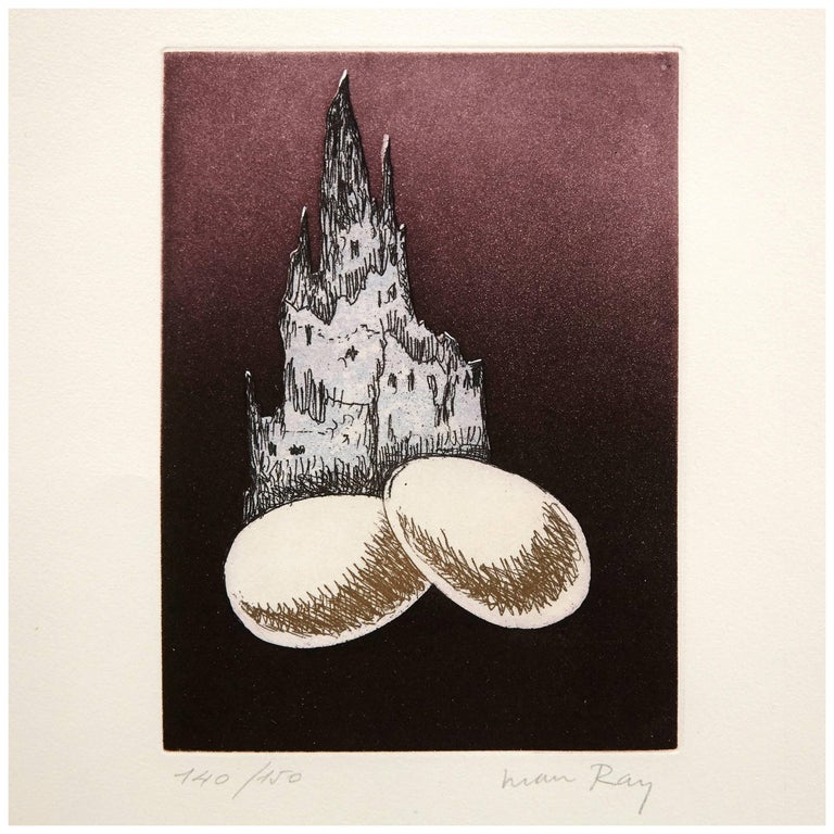 Man Ray Etching, circa 1970 For Sale at 1stDibs