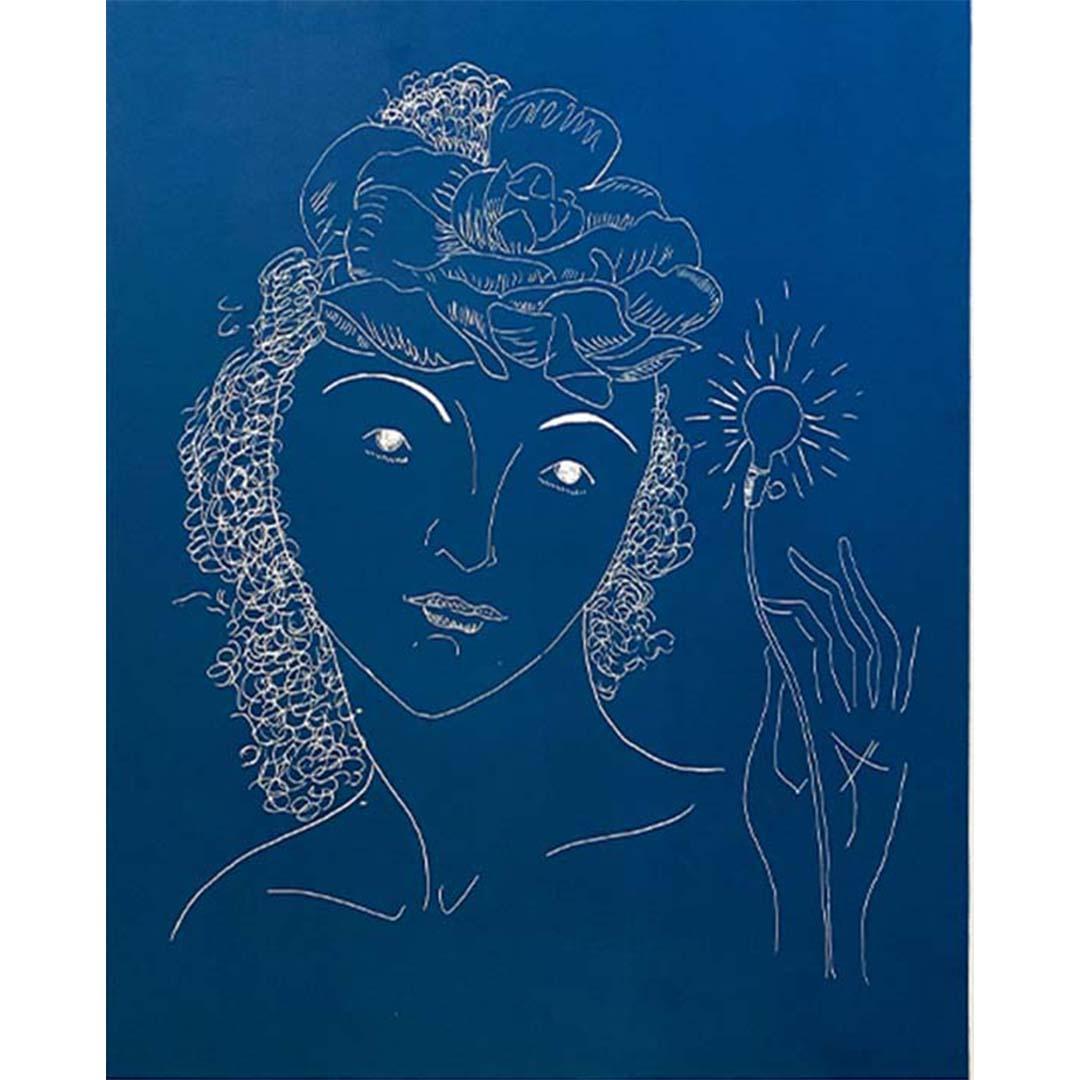 Man Ray - 1970 Original poster for the exhibition "Man Ray" in Paris at ...