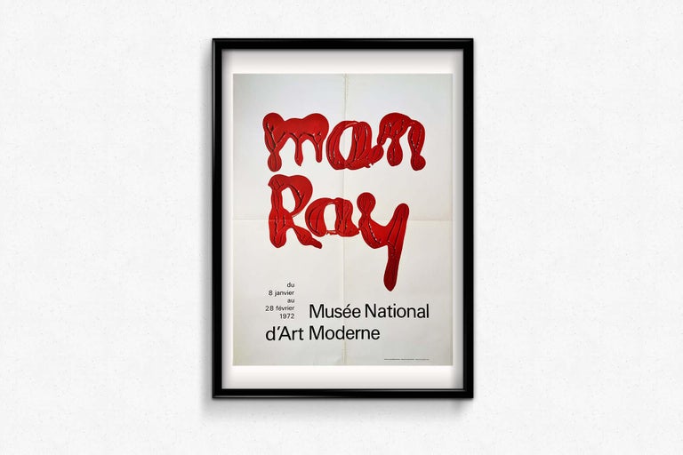 Man Ray - 1972 Original poster - Musée National d'Art Moderne Man Ray ...