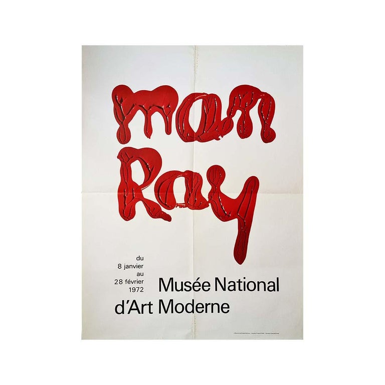 Man Ray - 1972 Original poster - Musée National d'Art Moderne Man Ray ...