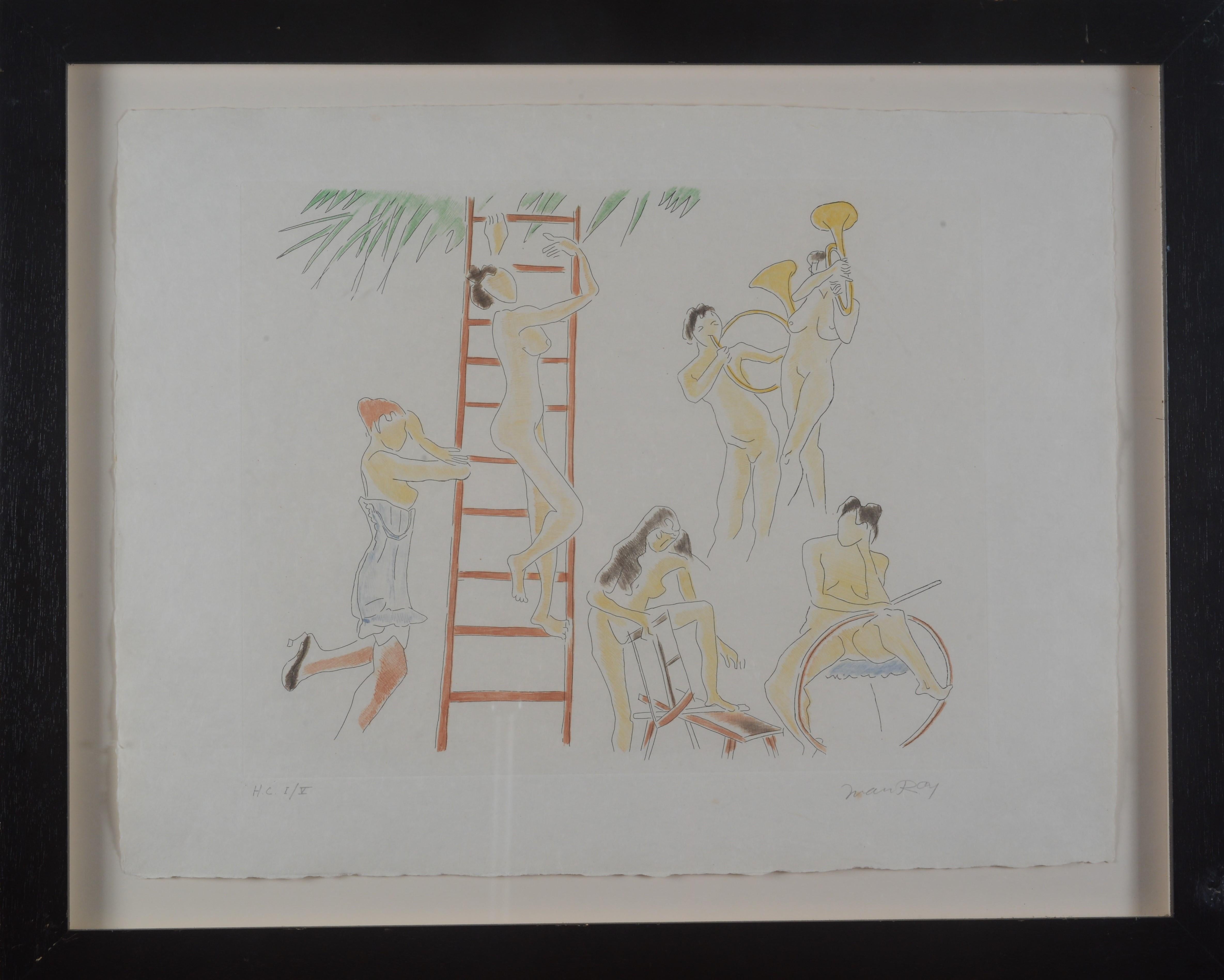 Man Ray - Surrealist Expression - Handsigned Original Lithograph For ...