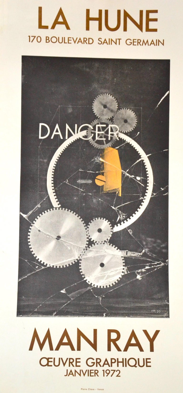 Man Ray - Dancer / Danger - Lithographed Poster After Man Ray - 1972 at ...
