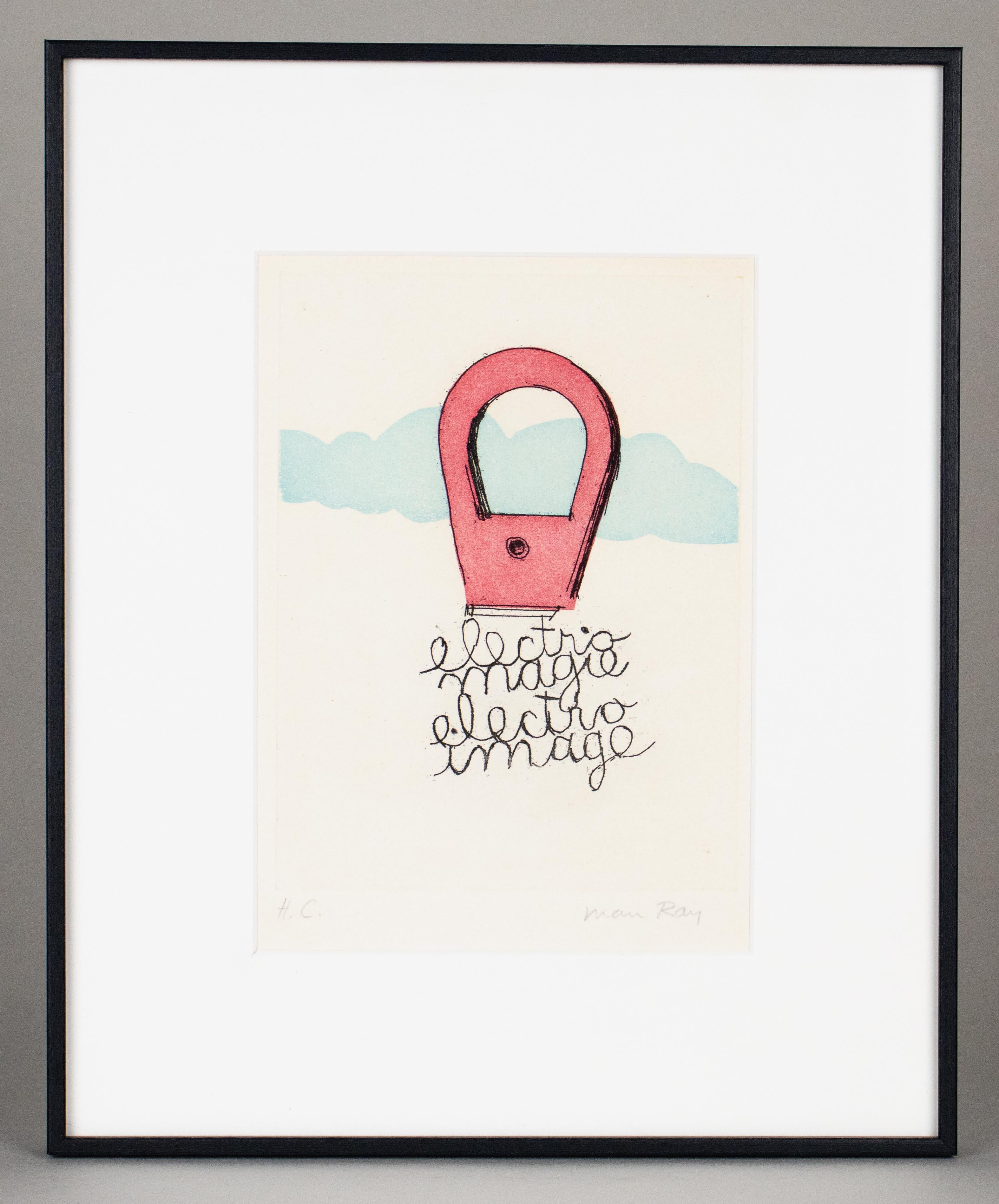 Man Ray - Electro Magie Electro Image - 1963 Grabado al aguafuerte ...