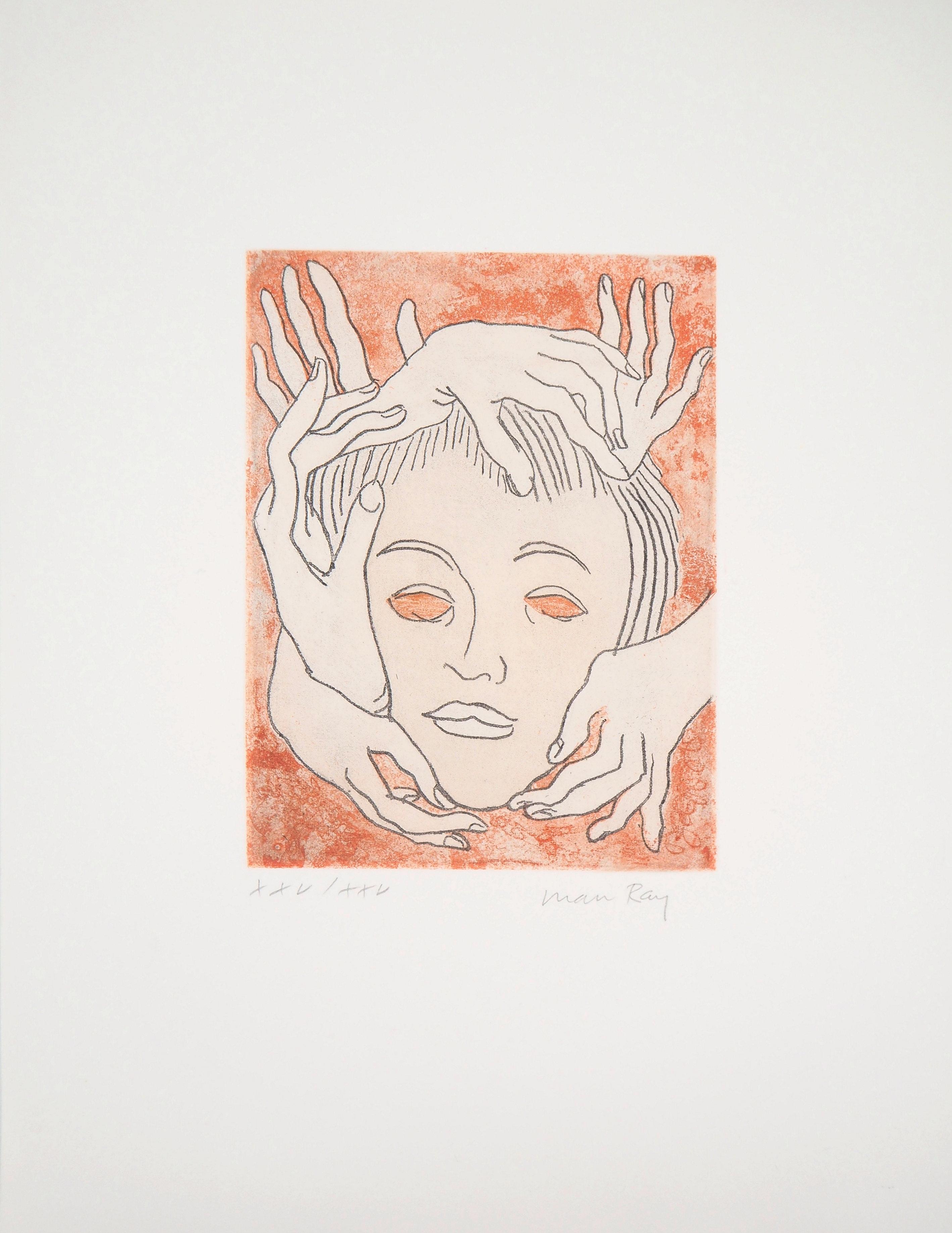 Man Ray - "Deux Faces" Lithographed 1970, Nouvelles Images. Printed in ...