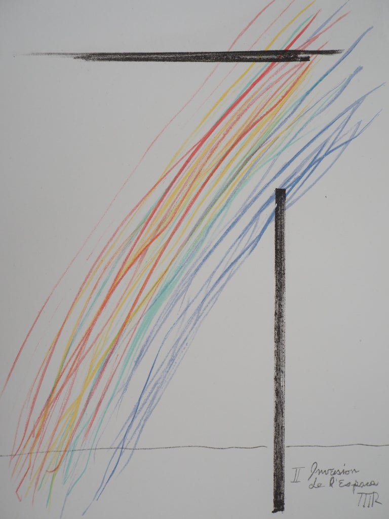 Man Ray - Space Invasion - Original lithograph at 1stDibs