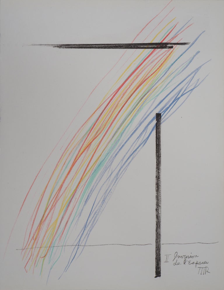 Man Ray - Space Invasion - Original lithograph For Sale at 1stDibs
