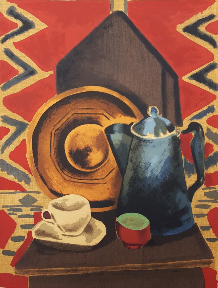 Man Ray - Untitled (Still Life with Coffee Pot, Cup and Saucer) at 1stDibs
