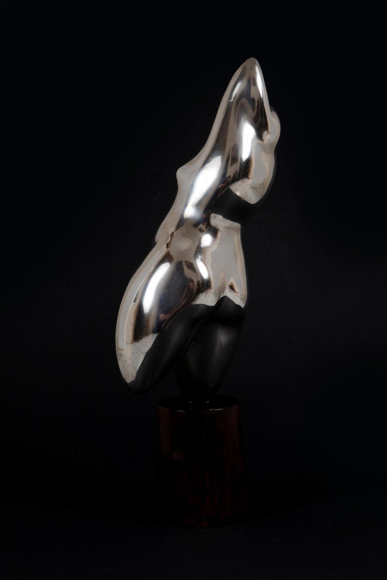 Man Ray - Herma Hermaphrodyte, by Man Ray, Sculpture, Silver Aluminium ...