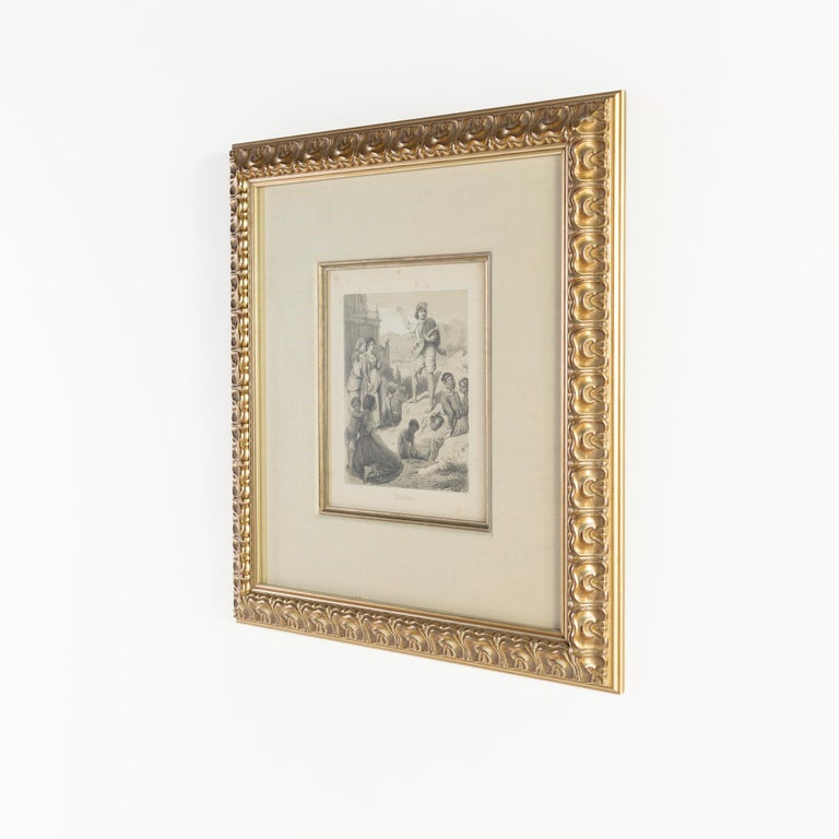 Mandalin Player Framed Print For Sale at 1stDibs