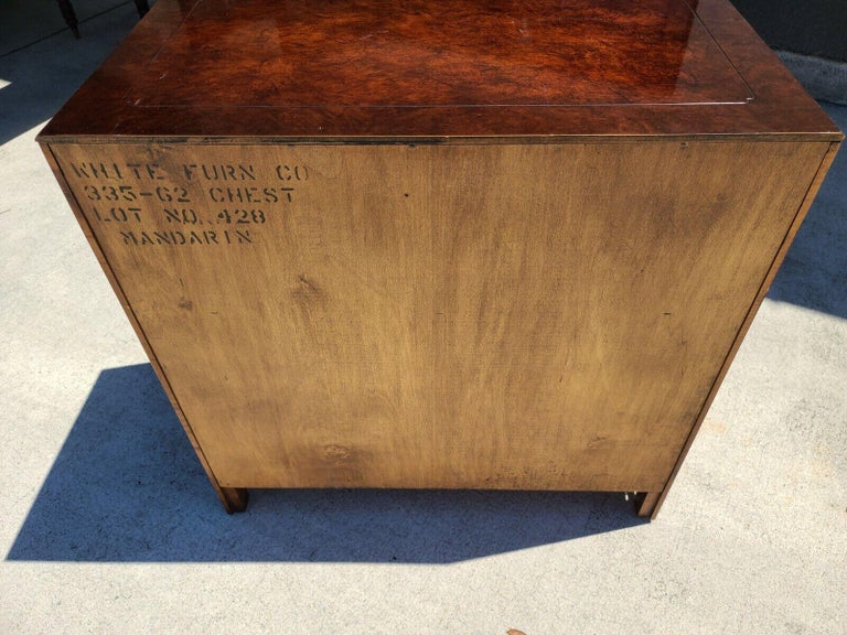 Mandarin Lacquered Asian Chinoiserie Buffet Server Dry Bar by White ...