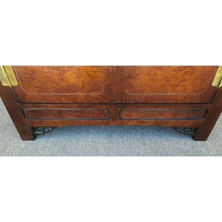 Mandarin Lacquered Asian Chinoiserie Buffet Server Dry Bar by White ...