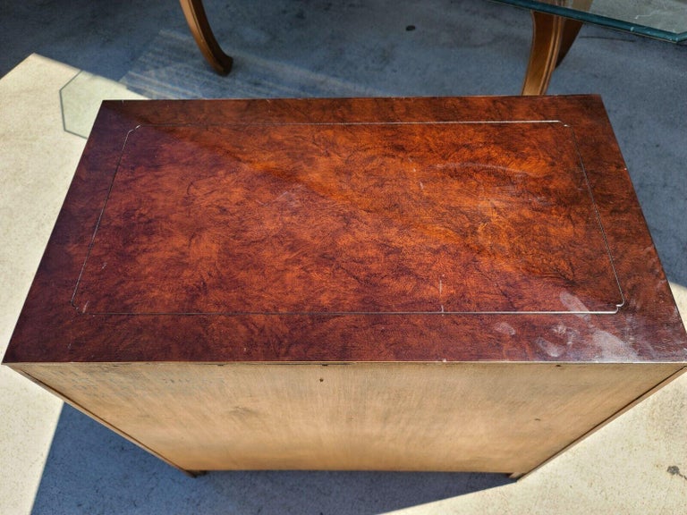 Mandarin Lacquered Asian Chinoiserie Buffet Server Dry Bar by White ...