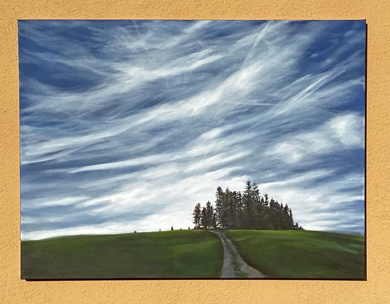 Mandy Main - Crown of Trees III, Oil Painting For Sale at 1stDibs ...