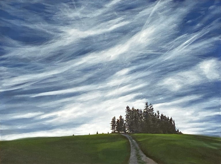 Mandy Main - Crown of Trees III, Oil Painting For Sale at 1stDibs ...