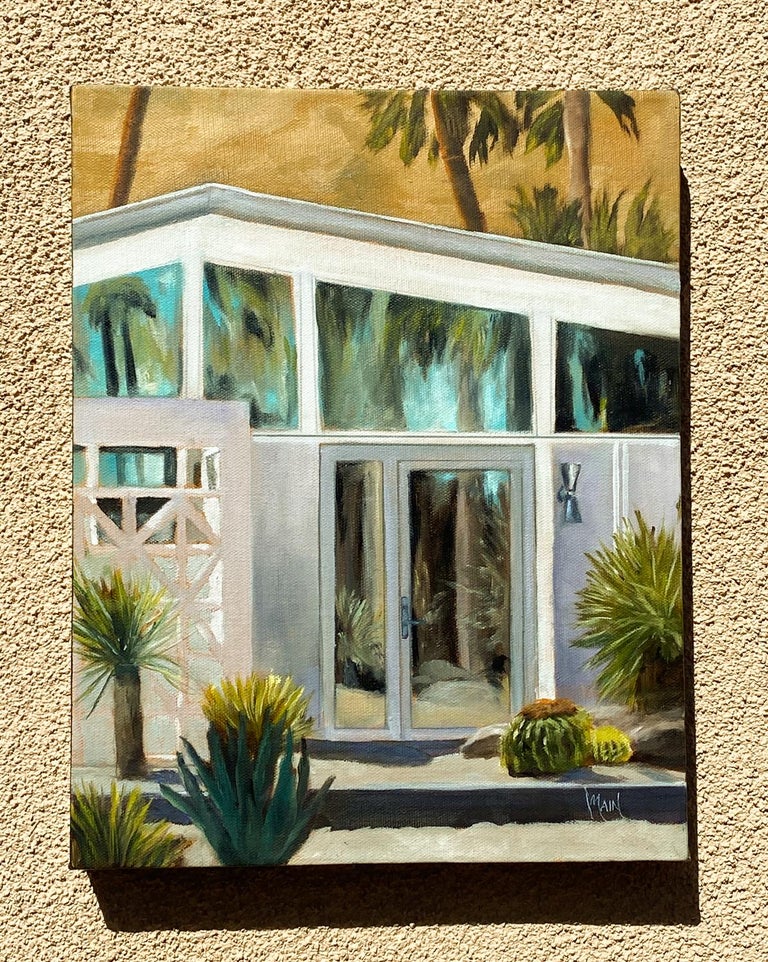 Mandy Main - Desert Reflections, Oil Painting at 1stDibs