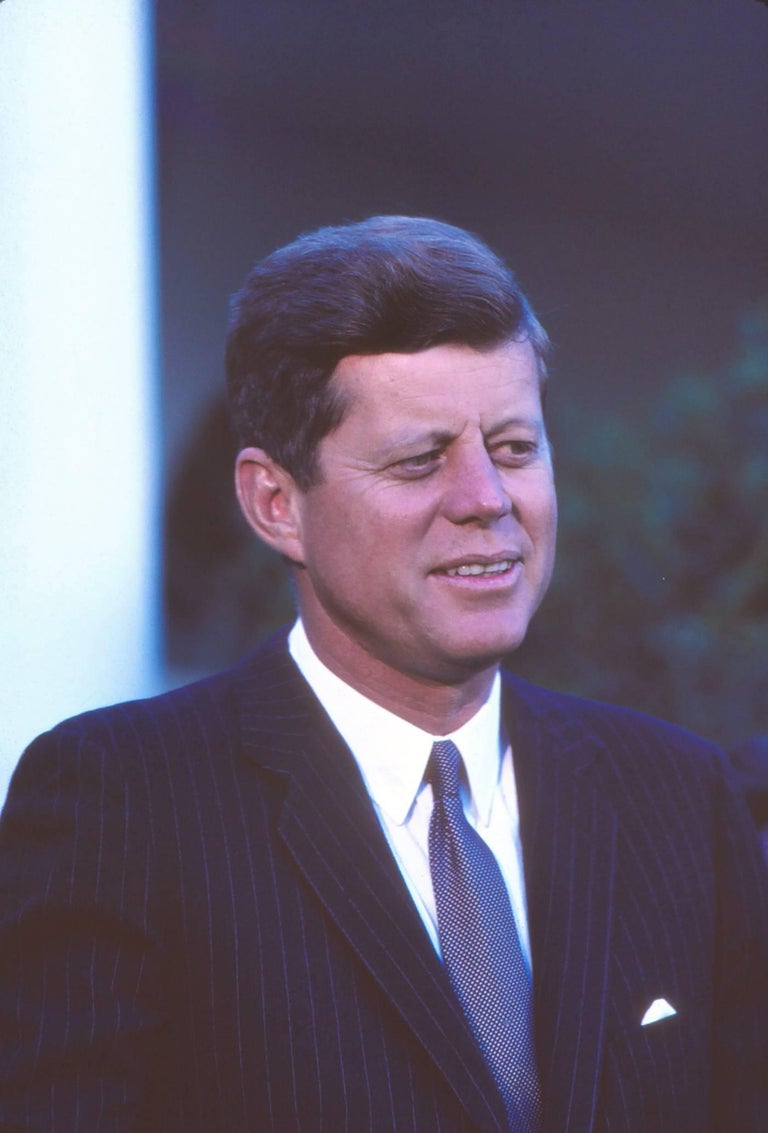 Manfred L. Kreiner - John F. Kennedy Candid and Smiling Fine Art Print ...