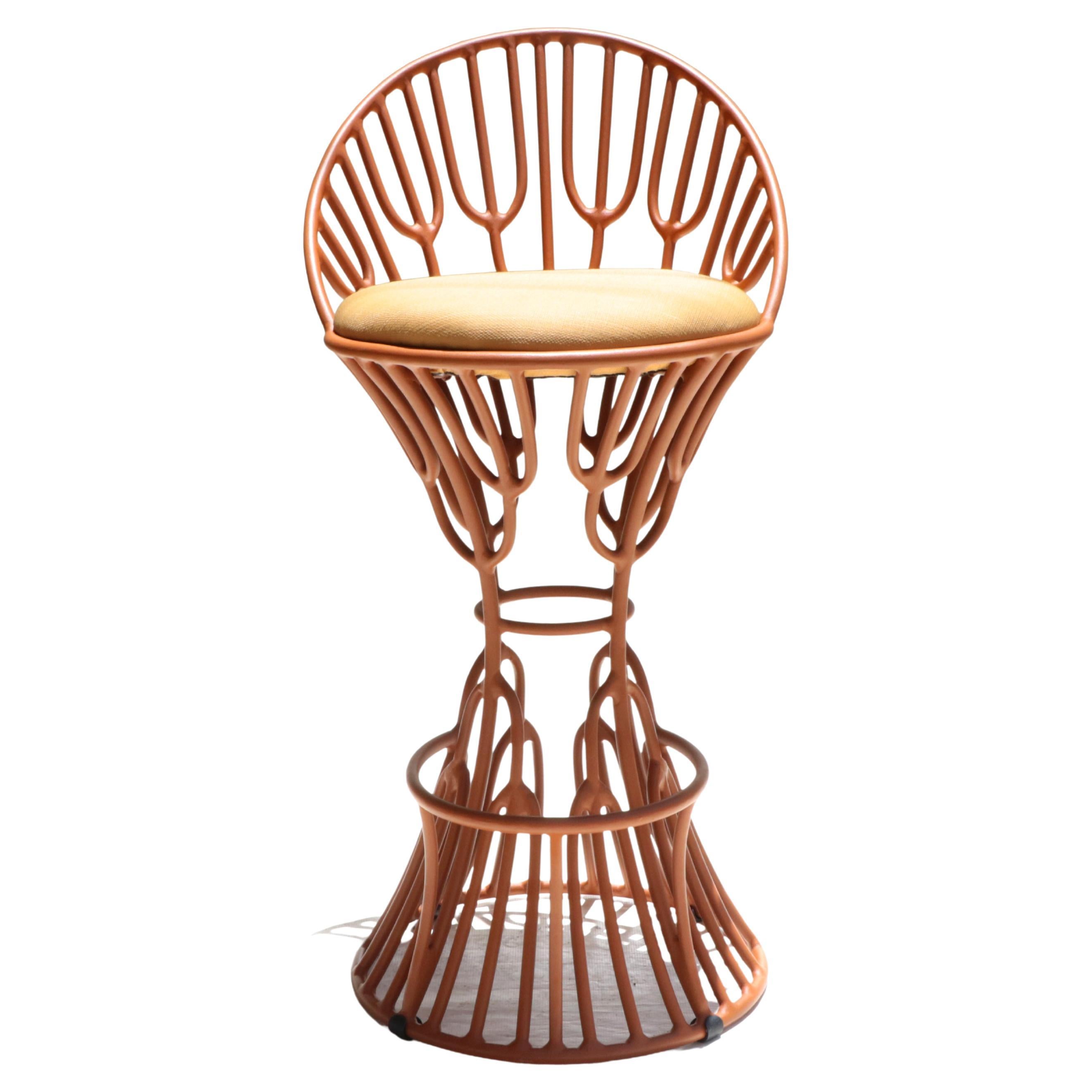 Sweety Gold High Stool For Sale at 1stDibs