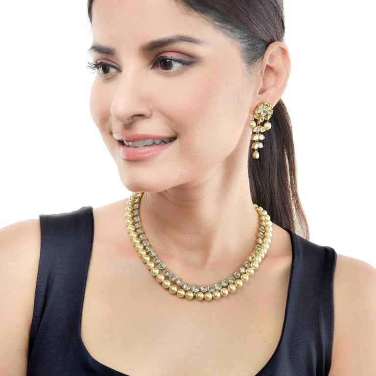 Uncut Diamond 18 Karat Gold Artisan Adjustable Ring For Sale at 1stDibs