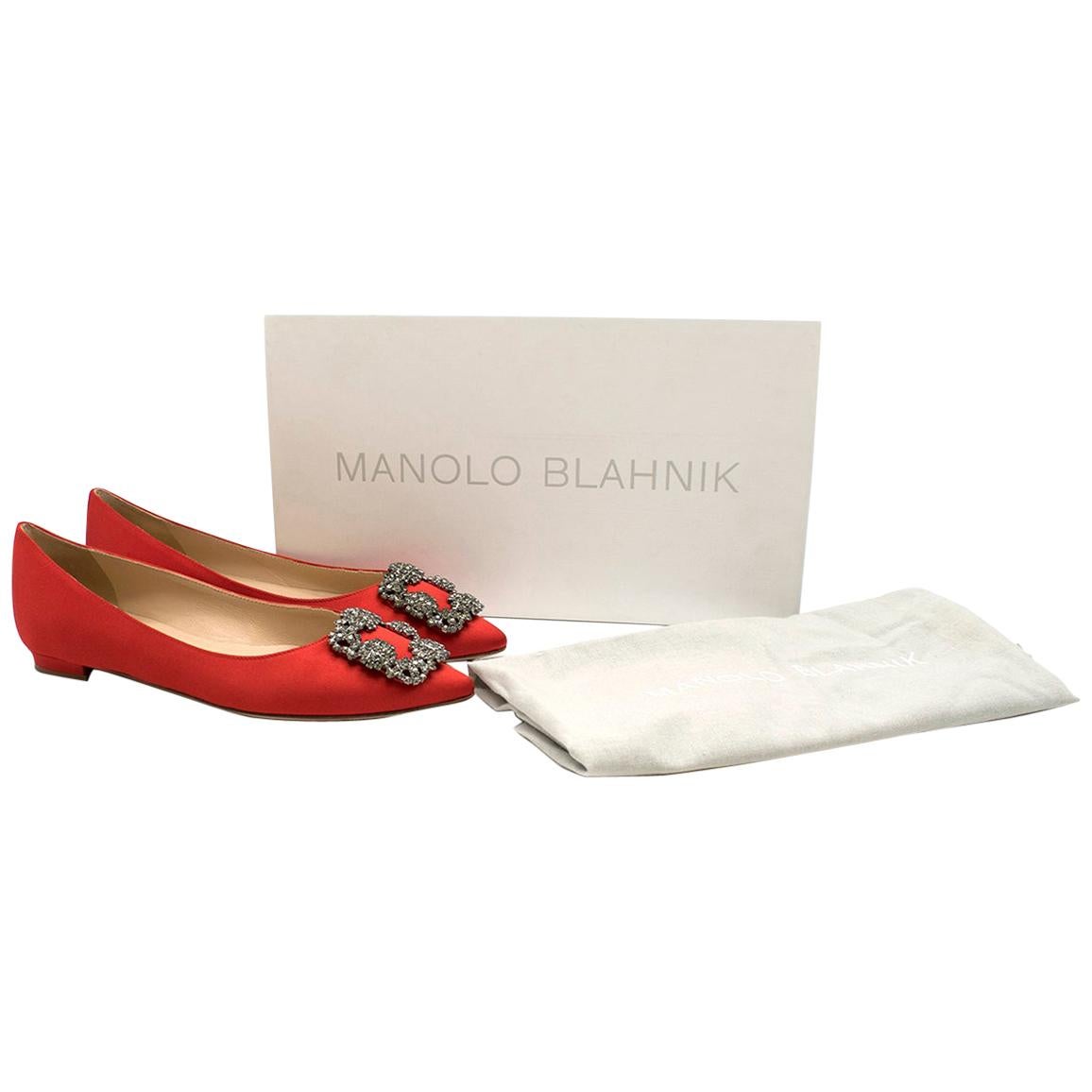 Manolo Blahnik Hangisi Flats