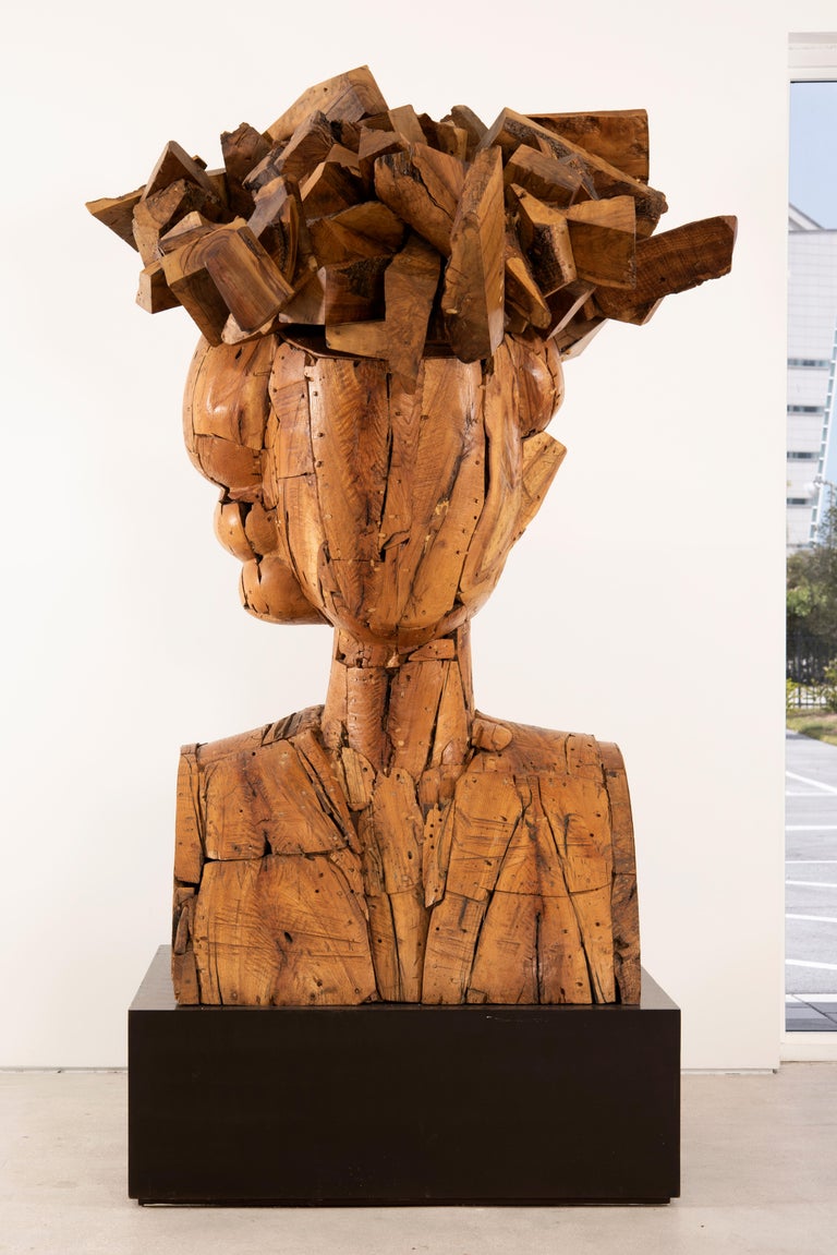 Manolo Valdés - Manolo Valdés, Regina con sombrero, Cherry Wood, 2006 ...