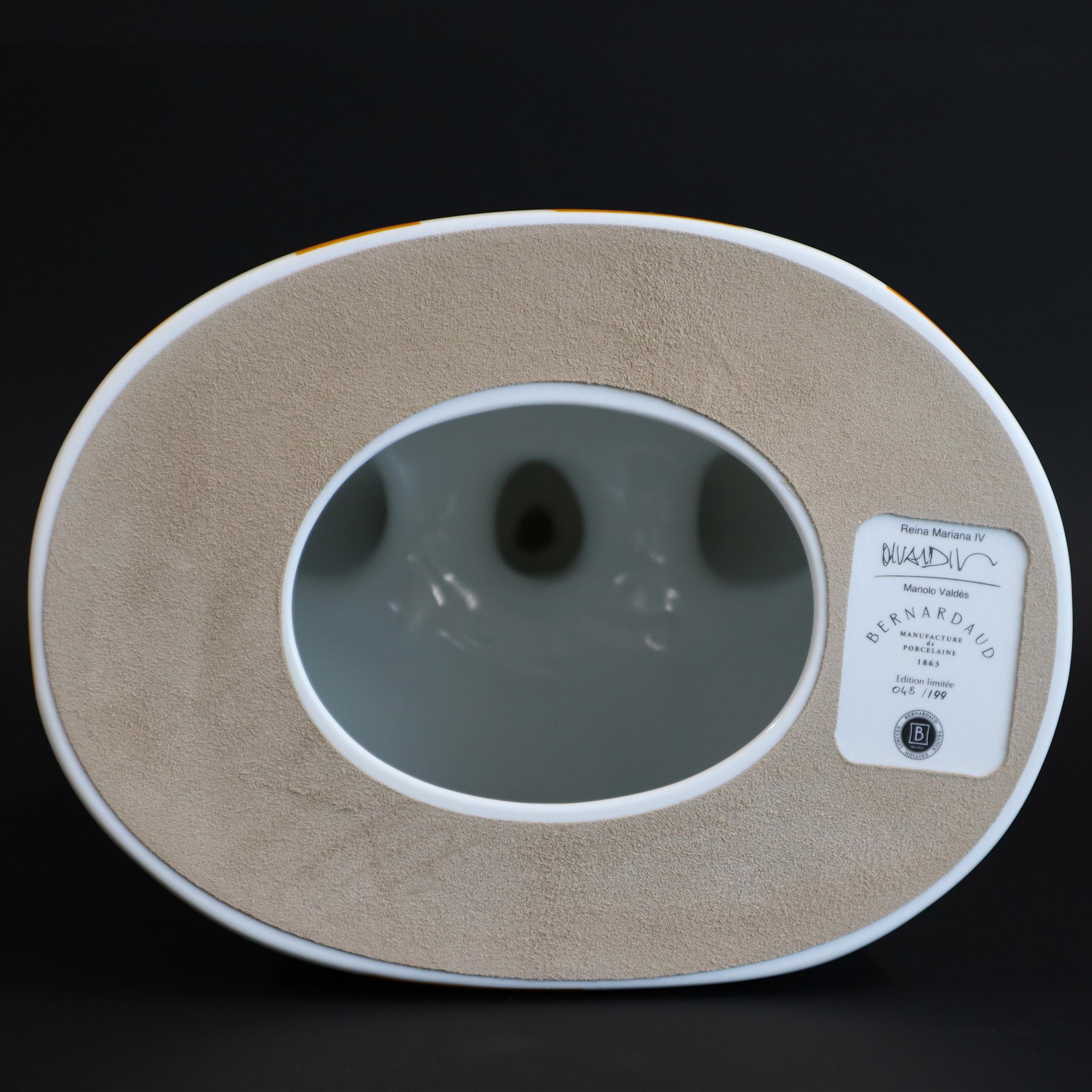 Manolo Valdés - Reina Mariana IV (Las Meninas), 2022, Valdés, porcelain ...