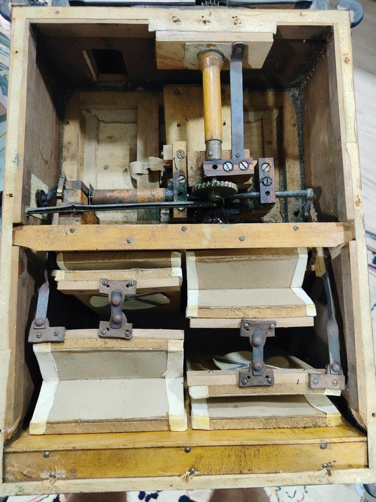 Manopan Crank Musical Organ 19th Century For Sale at 1stDibs | manopan ...