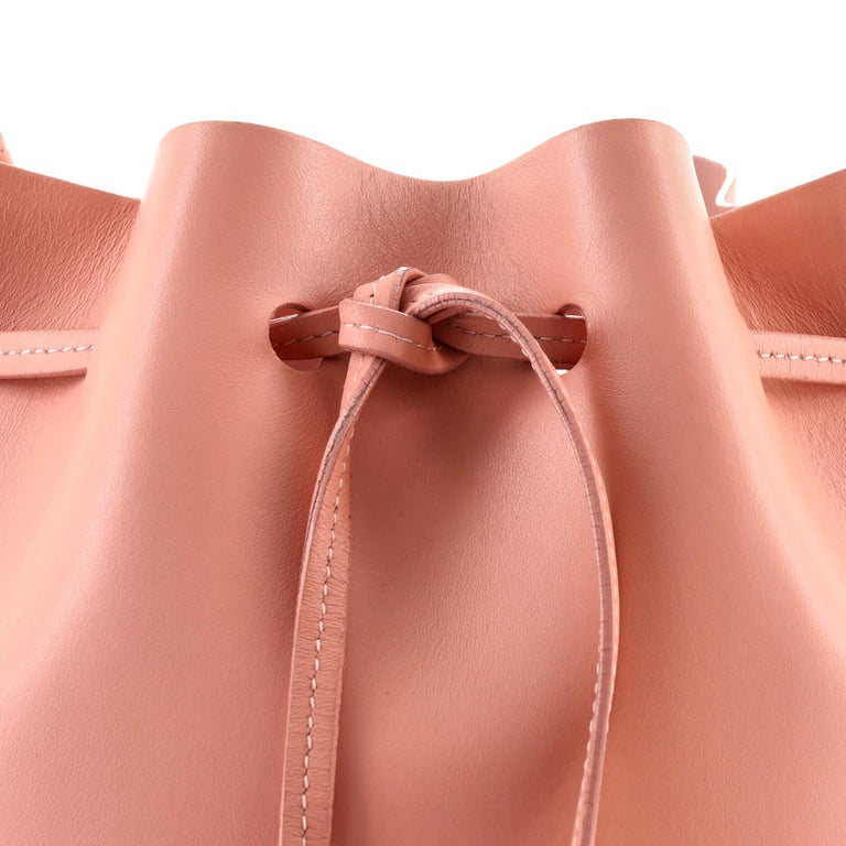 Mansur Gavriel Bucket Bag Leather Mini For Sale at 1stDibs