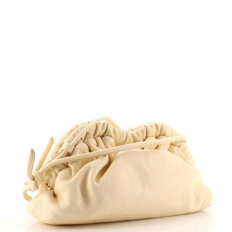 Mansur Gavriel Cloud Clutch Leather Mini For Sale at 1stDibs