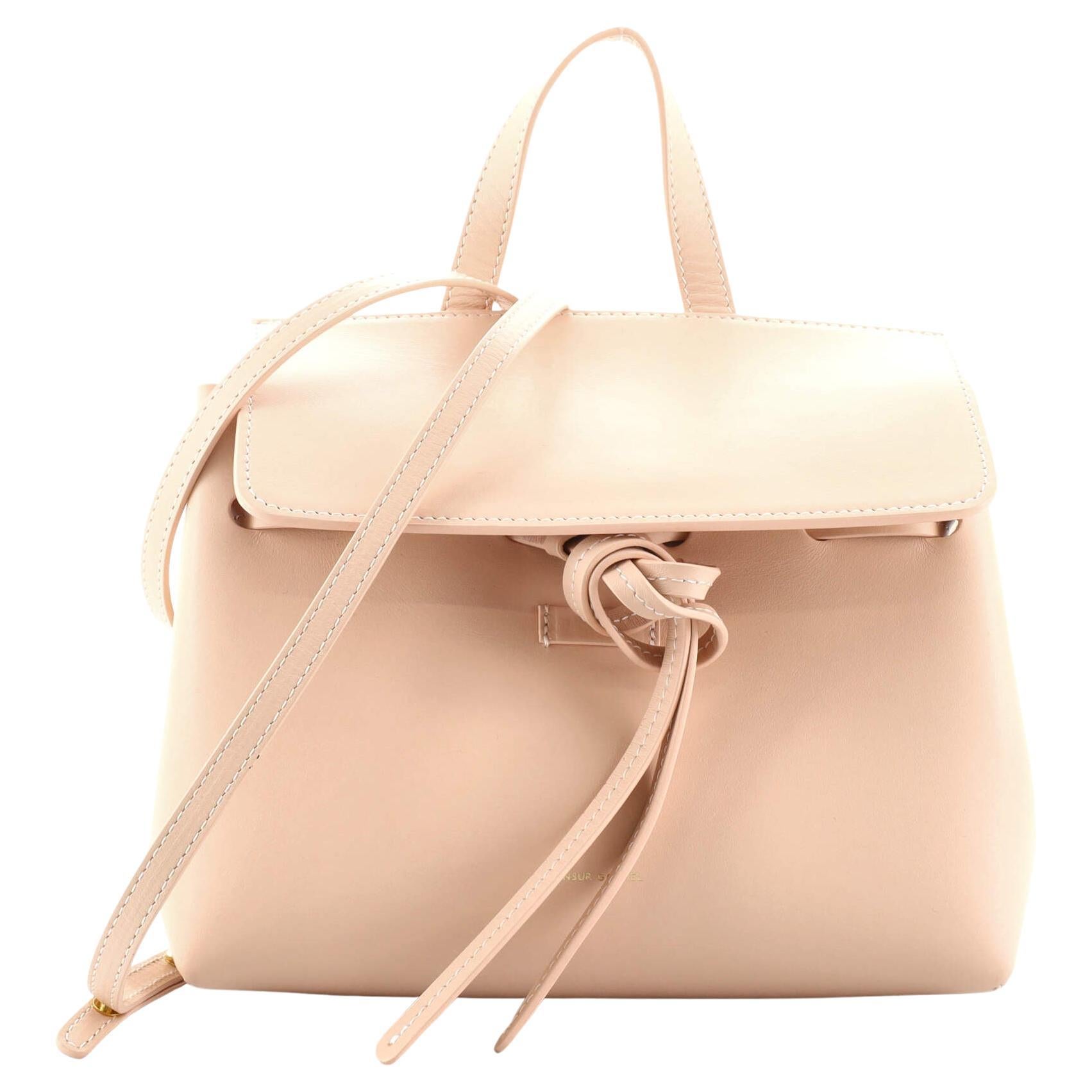 Mansur Gavriel Black Leather Bucket Bag at 1stDibs