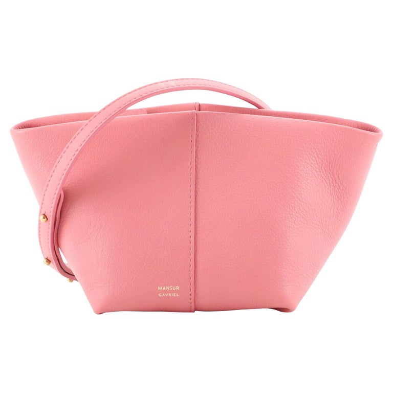 Mansur Gavriel Tulipano Handbag Leather Mini For Sale at 1stDibs