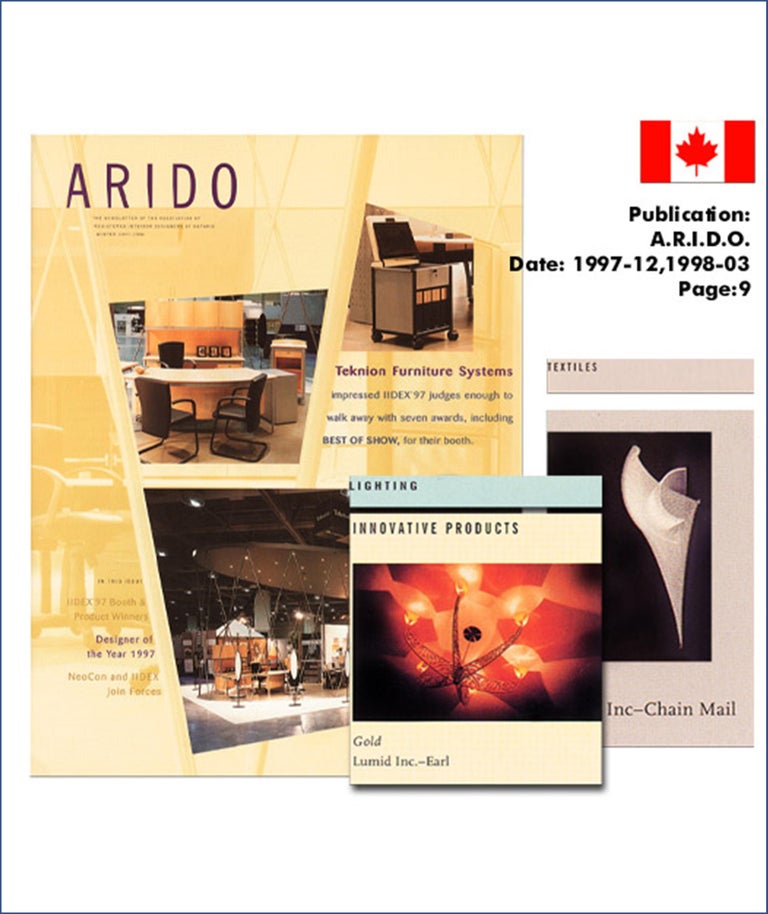 Manta Wall Sconce in Anodized Aluminum with Chain Mail Diffuser For ...