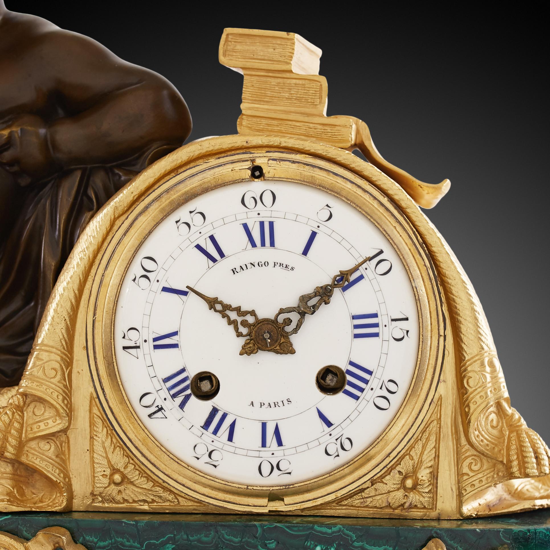 Mantel Clock, 19th Century, Napoleon III Period For Sale at 1stDibs