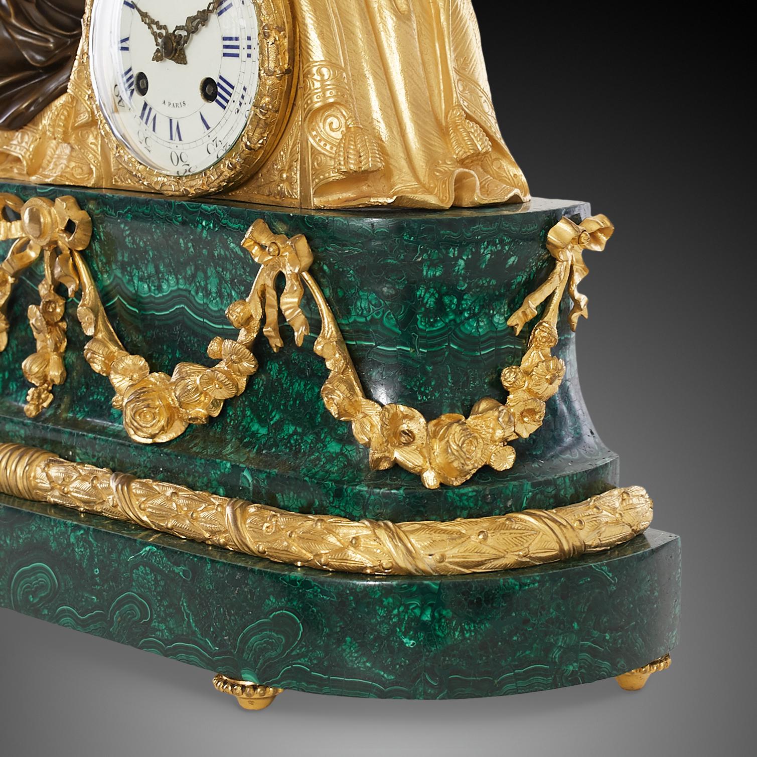 Mantel Clock, 19th Century, Napoleon III Period For Sale at 1stDibs