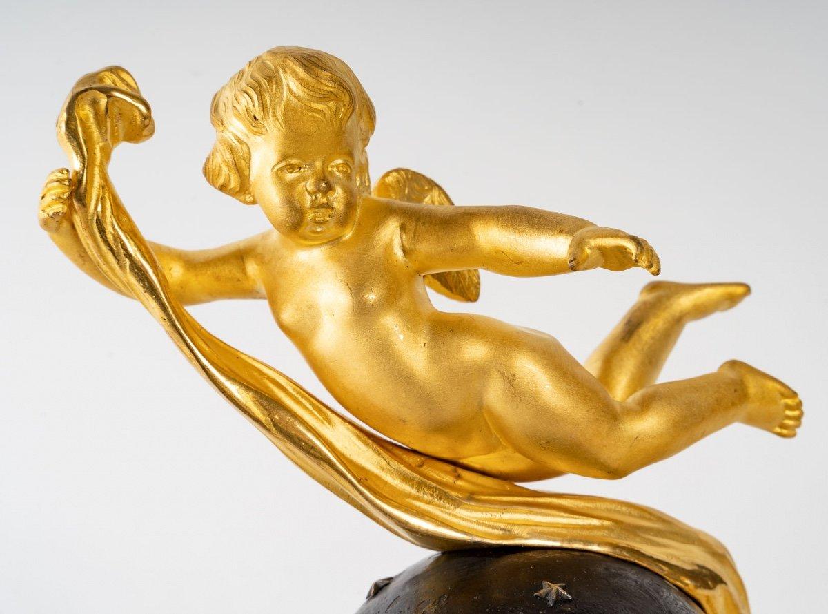 Mantel Set, Napoleon III Period, 19th Century For Sale at 1stDibs
