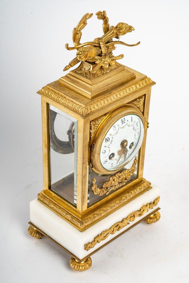 Mantel Set, Napoleon III Period For Sale at 1stDibs
