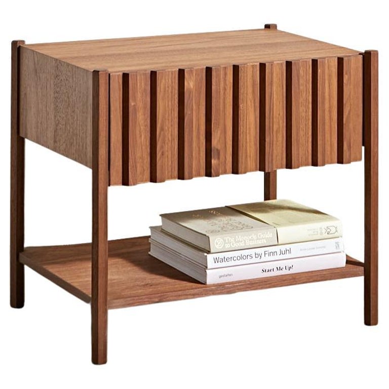Mantle Bedside Table in American Walnut For Sale at 1stDibs