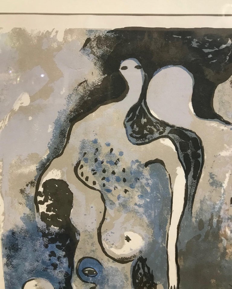 Manuel Mendive Afro-Cuban Artist Limited Edition Signed Serigraph, 1990 ...