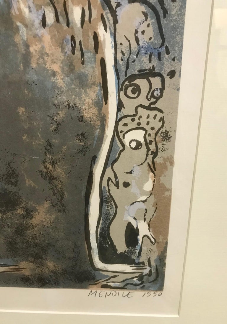 Manuel Mendive Afro-Cuban Artist Limited Edition Signed Serigraph, 1990 ...