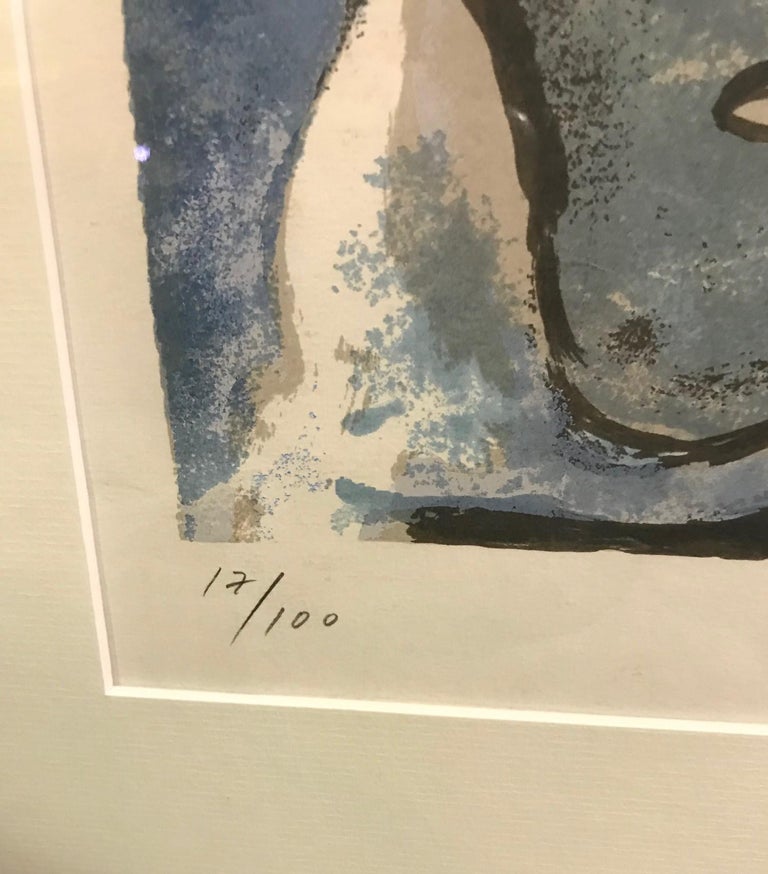 Manuel Mendive Afro-Cuban Artist Limited Edition Signed Serigraph, 1990 ...
