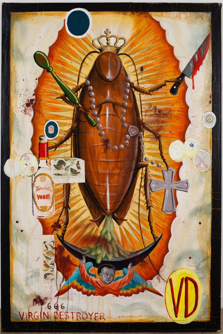 Manuel Ocampo - Virgin Destroyer (Ipis Ni Lupe) For Sale at 1stDibs