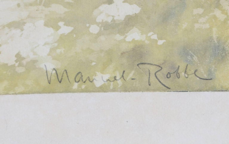 Manuel Robbe - "Avril, " Etching with Aquatint, circa 1906 For Sale at ...