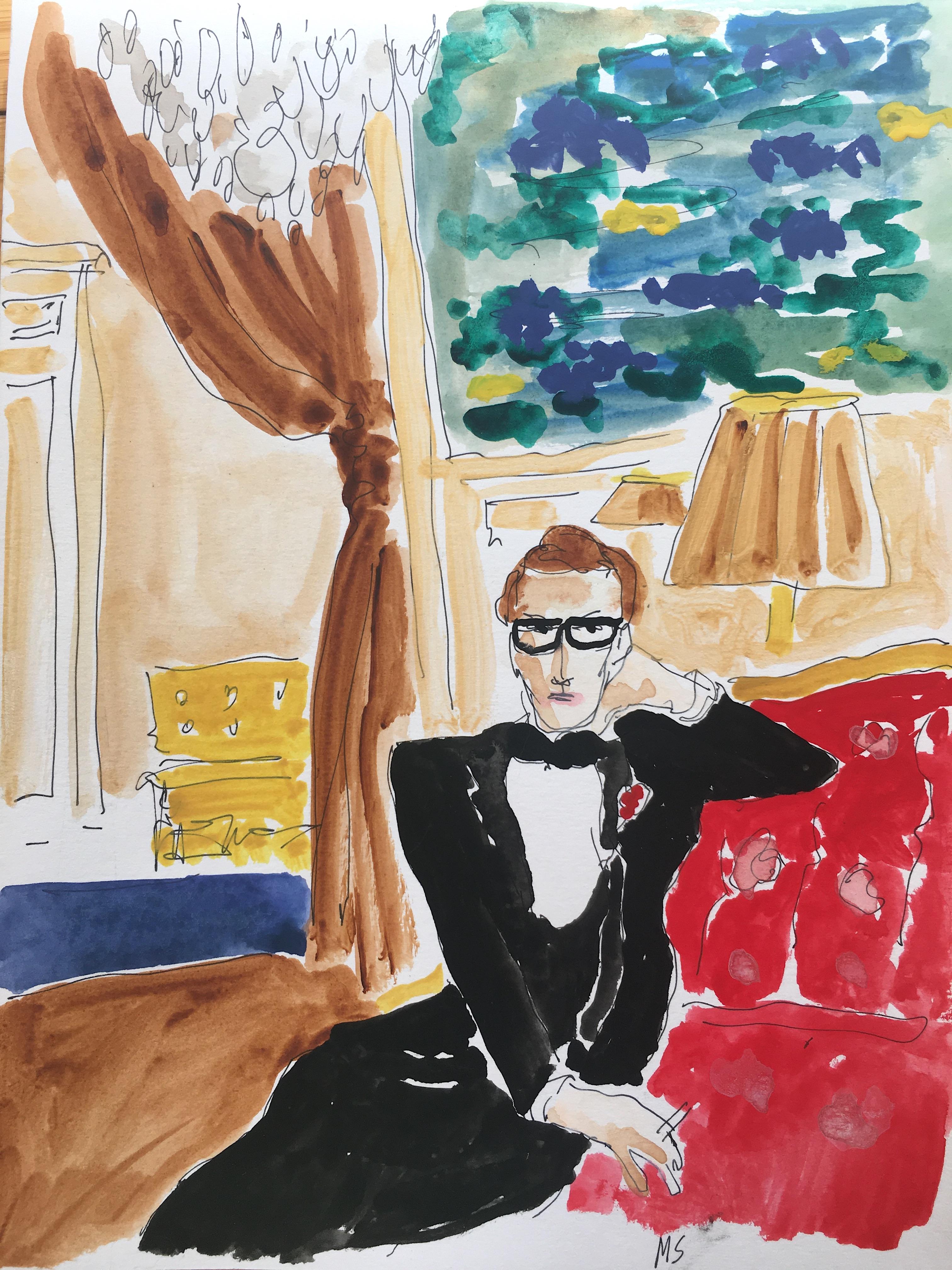 Manuel Santelices - Alexander McQueen/ We love Kate For Sale at 1stDibs