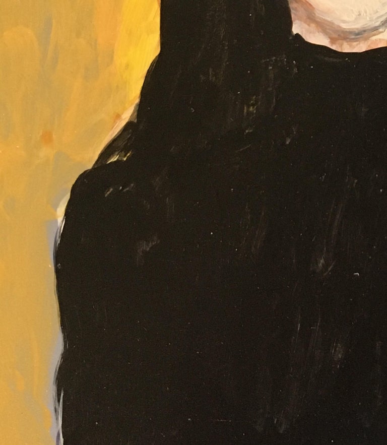 Manuel Santelices - Young Susan. Portrait. Acrylic on board mounted on ...