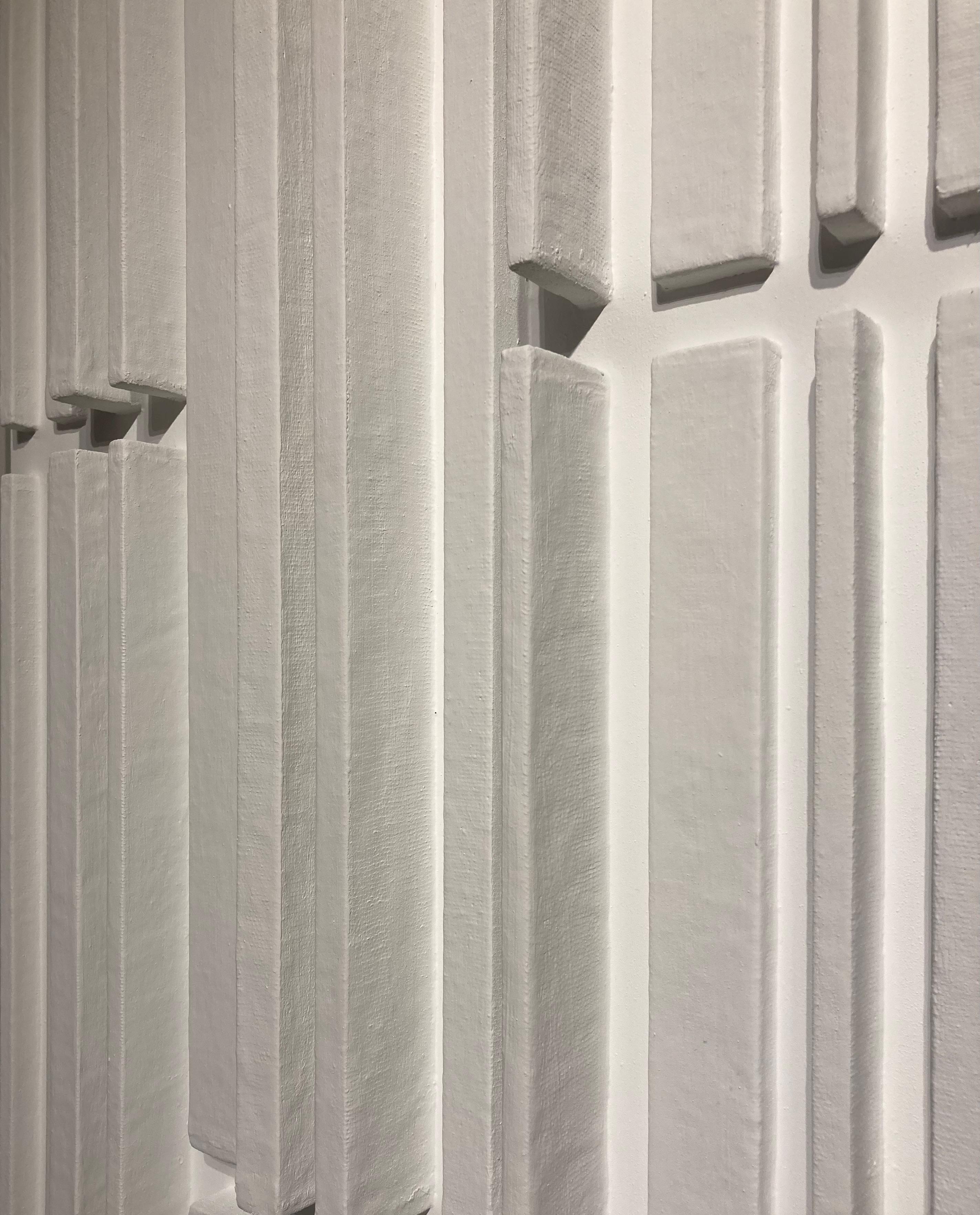 Manuel Ursprung - Maze - Contemporary, abstract, 3D, modern, minimal, textured, white, lines For ...