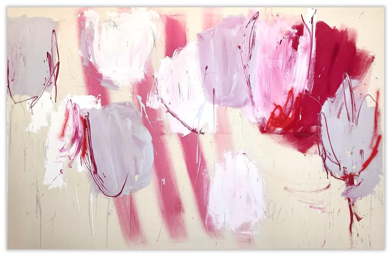 Manuela Karin Knaut - Underestimated countryside (Abstract painting ...