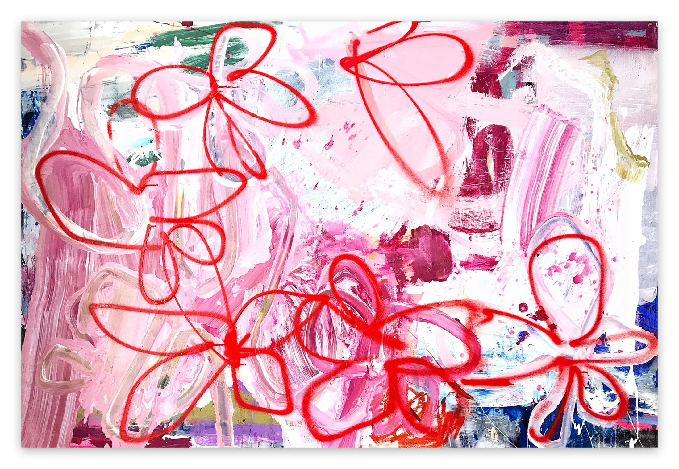 Manuela Karin Knaut - Bloom - expressive, Abstract Art, Painting ...