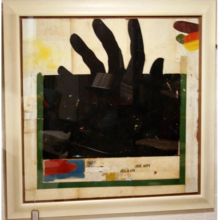 Manus Dei 2 Large Collage by Artist Huw Griffith at 1stDibs