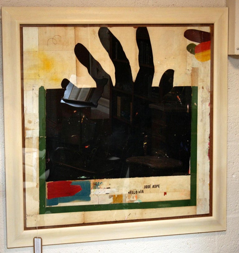 Manus Dei 2 Large Collage by Artist Huw Griffith at 1stDibs