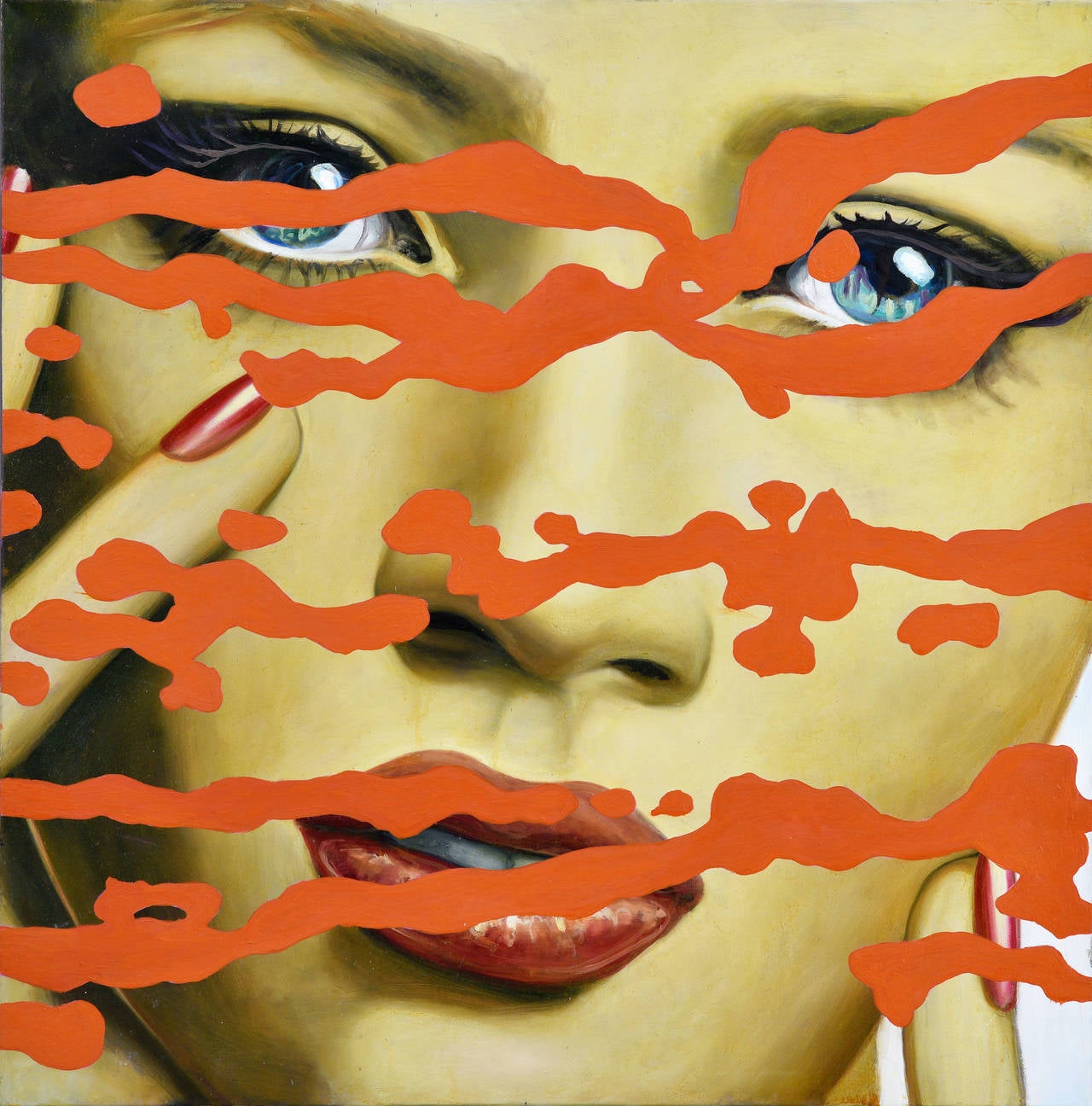 Manzur Kargar - FACE SPLASH 2 at 1stDibs